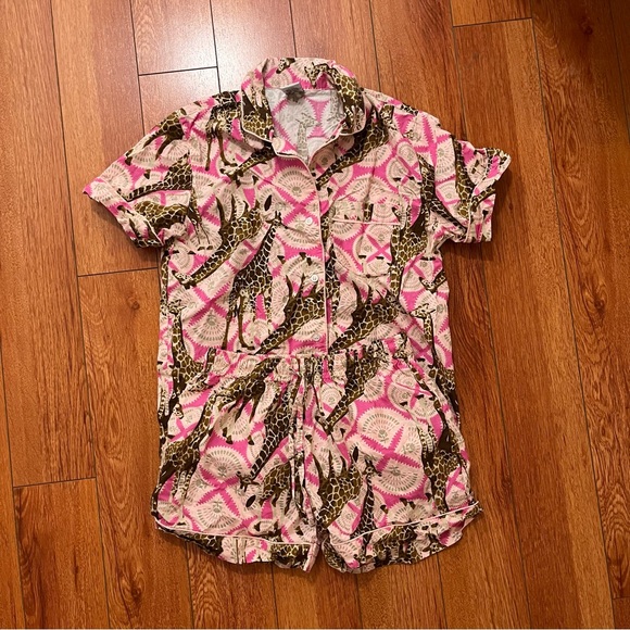 8 Oak Lane | Intimates & Sleepwear | 8 Oak Lane Giraffe Pajama Set Xss ...